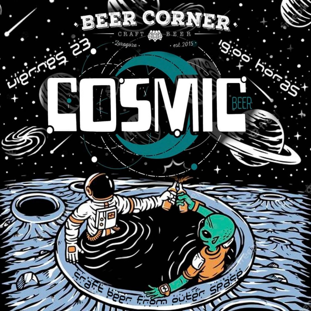 Presentación de Cosmic Beer en Beer Corner - aragon beers