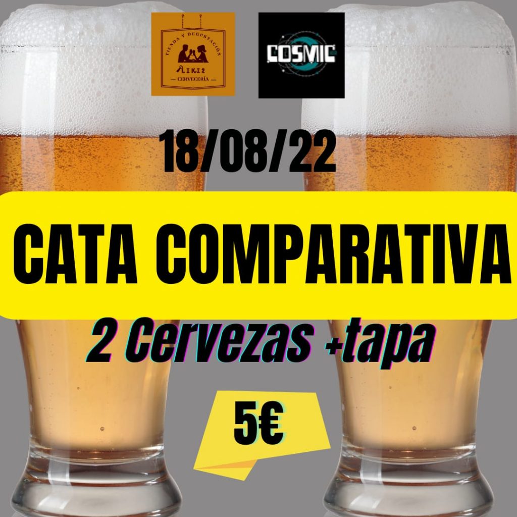 Meet the Brewer y cata con Cosmic Beer en Líquidos