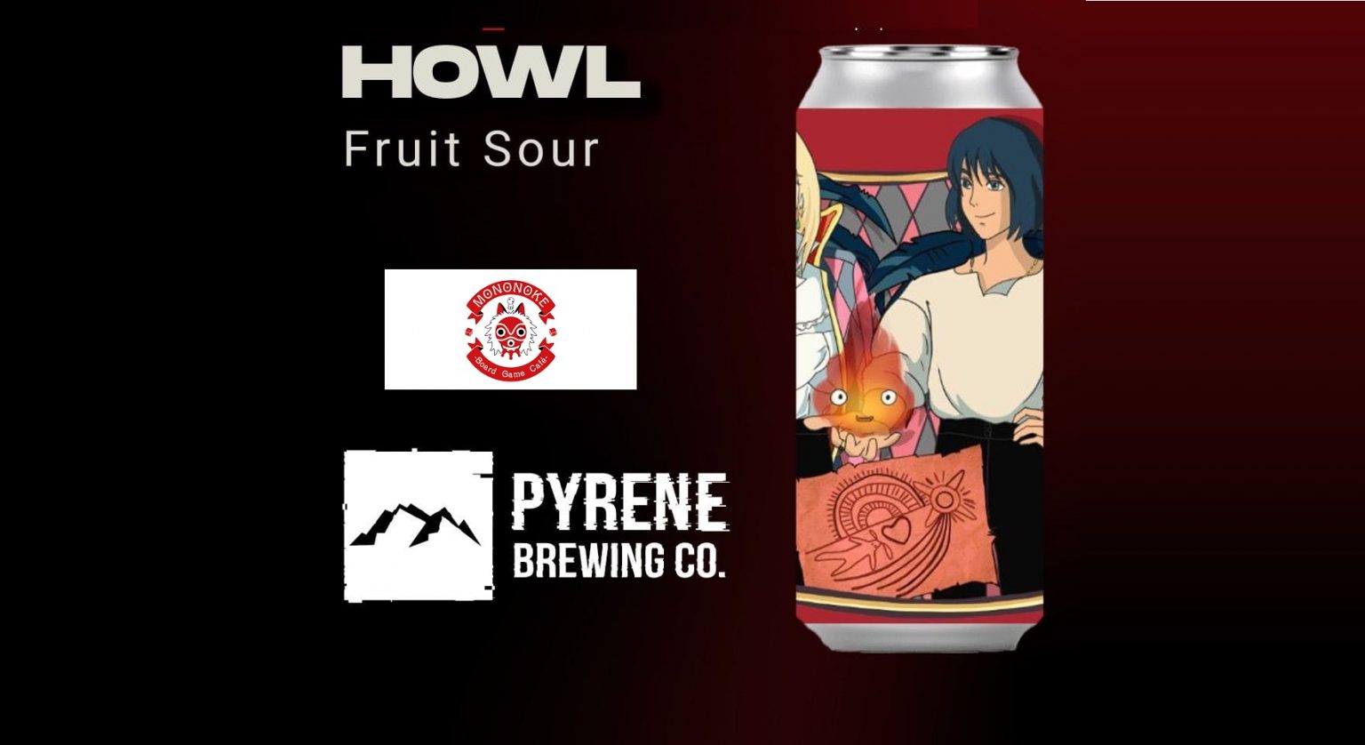 Howl es una cerveza de 6% ABV elaborada con melocotón y naranja