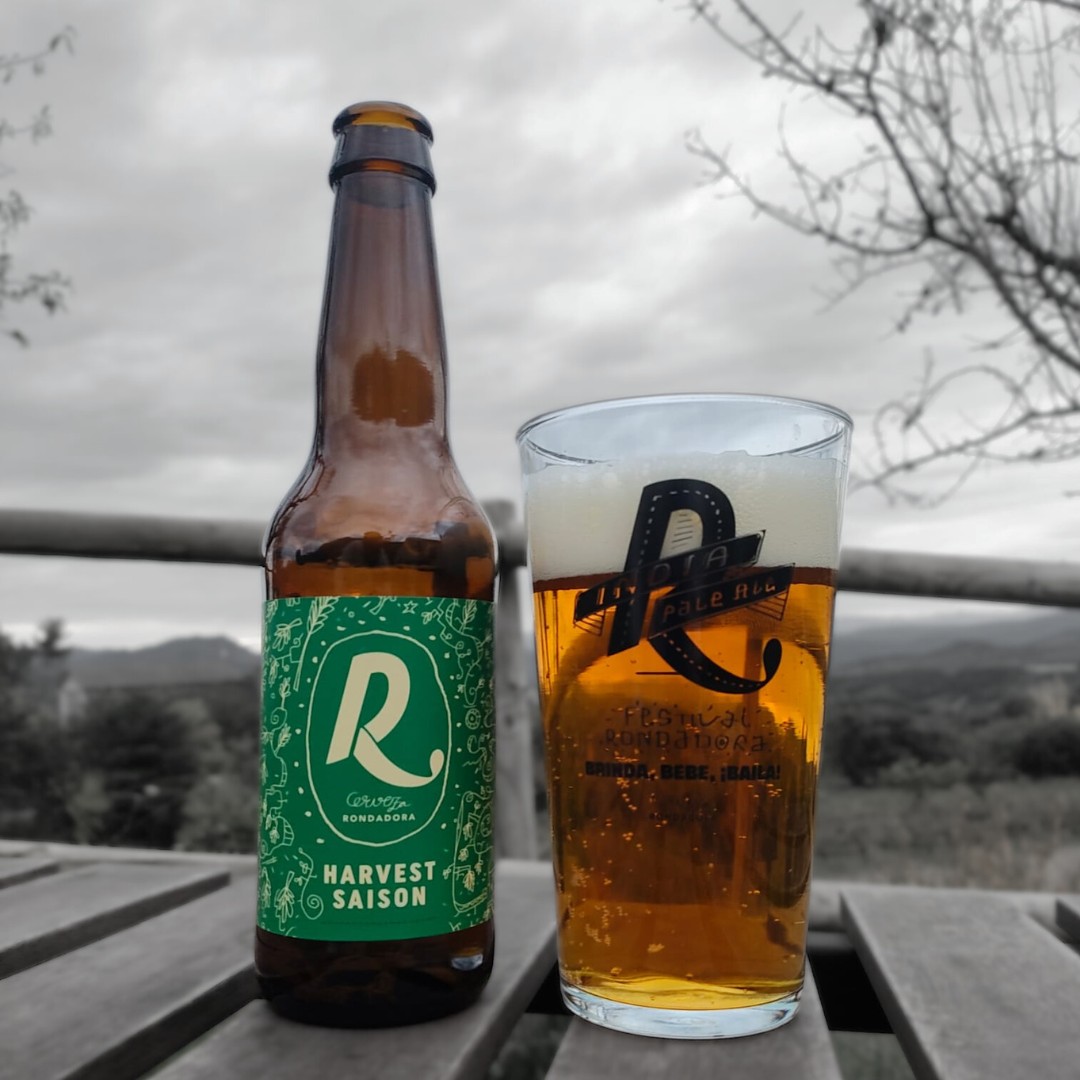 Nueva Harvest Saison de 7& ABV de Cervezas Rondadora