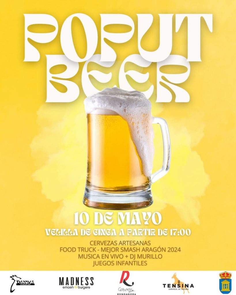 Poput Beer en Velilla de Cinca (Huesca) para el sábado 10 de mayo